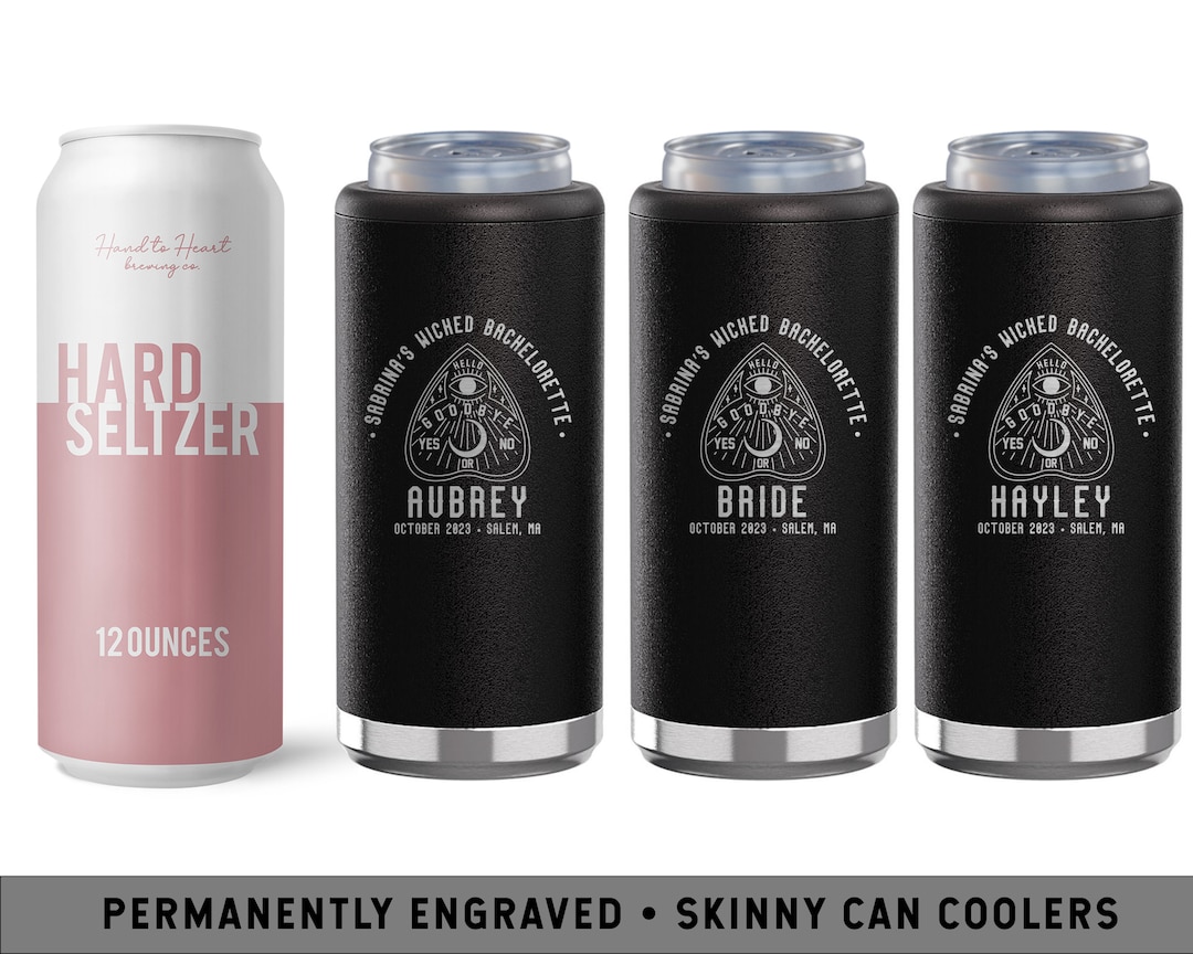 Wicked Bachelorette Skinny Can Cooler | Custom Hard Seltzer Holder ...