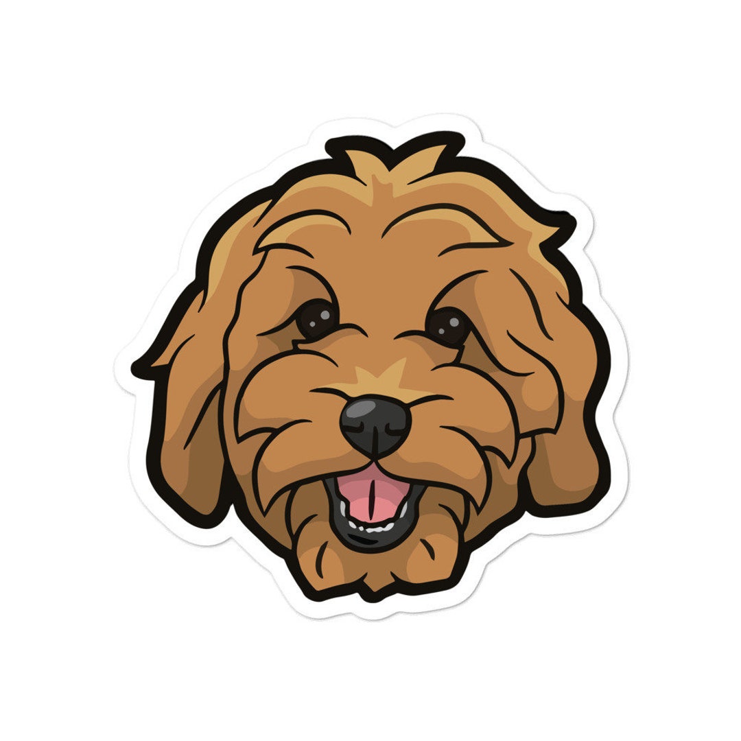Goldendoodle Decal , Goldendoodle Sticker , Golden Doodle , Doodle Mom ...
