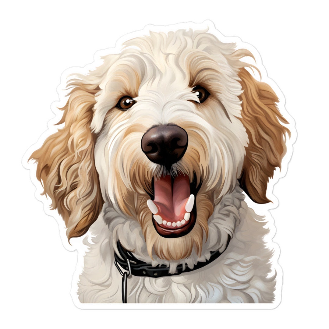Goldendoodle Stickers | Cute and Adorable Puppy Decals for Laptops ...