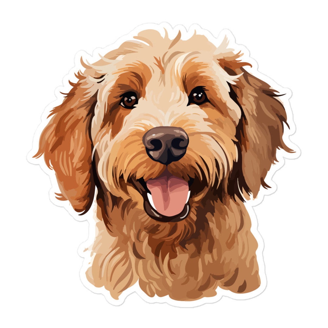 Goldendoodle Stickers Cute and Adorable Puppy Decals for - Etsy