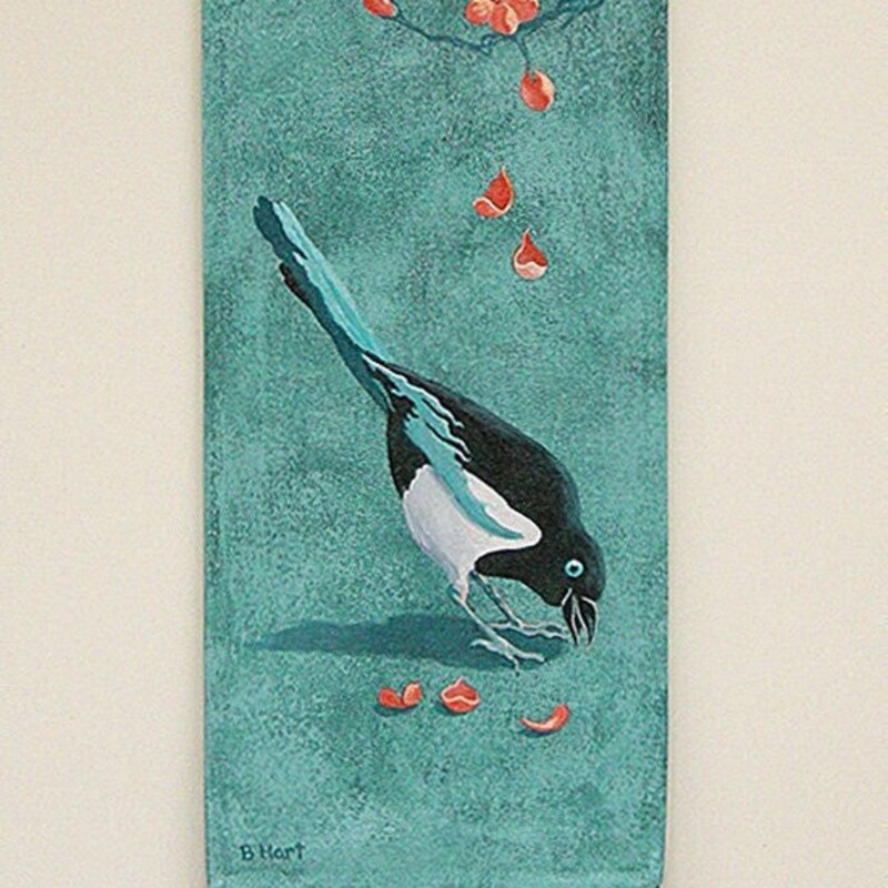 Hand Painted Bird Art - Etsy