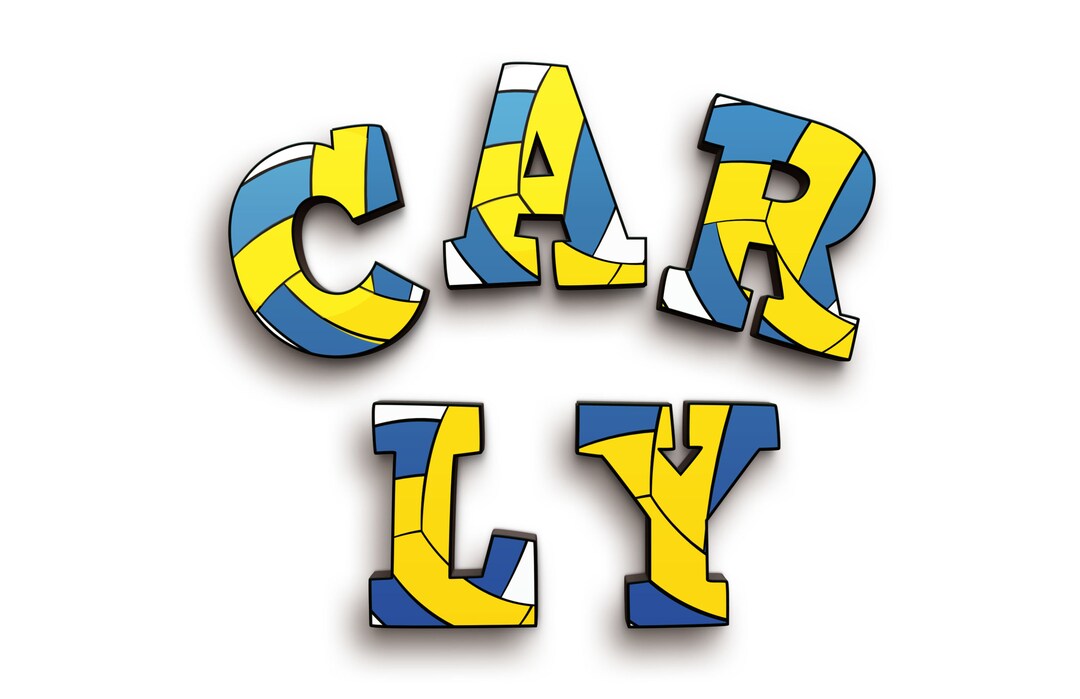 Netball Font Sports Wooden Letters Netball Ball Background Font Kids ...