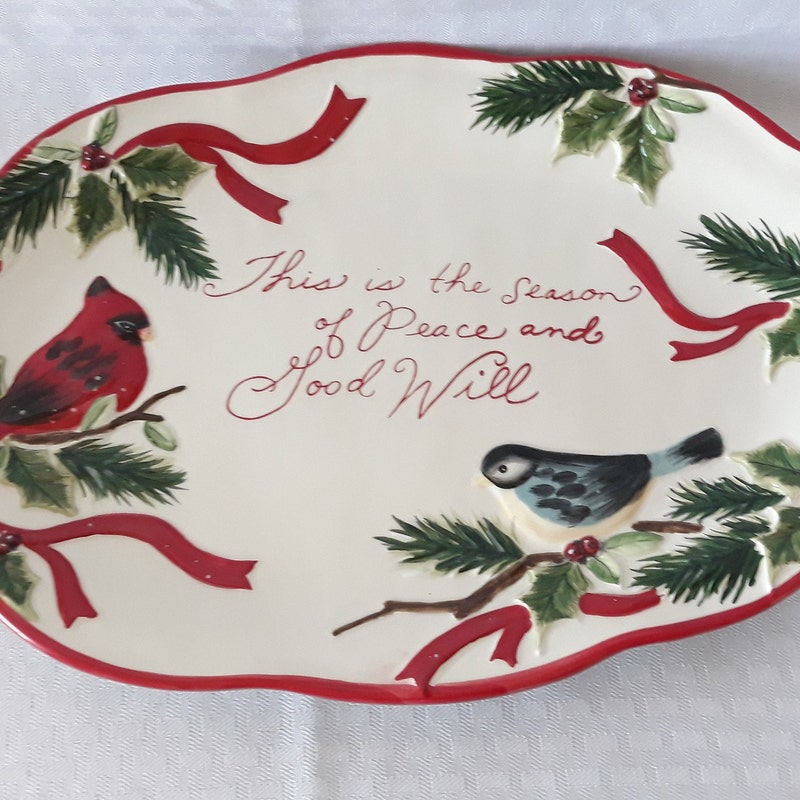 Bird Platter - Etsy