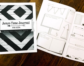 Kids Prayer Journal Printable Pdf Faith Journal for Boys Kids - Etsy