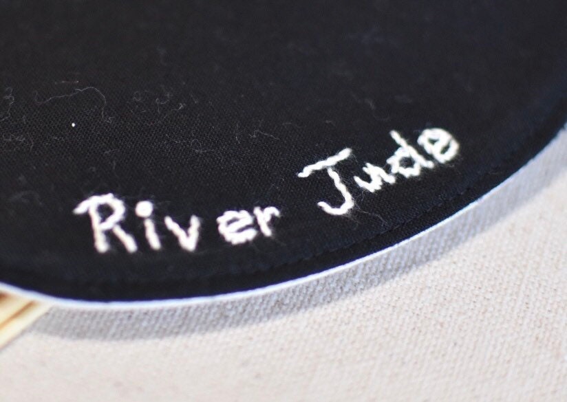 Reversible Hand Screenprinted Camera Bib Graphic Hand - Etsy