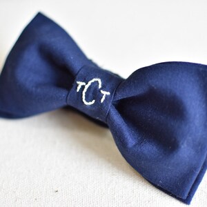 Hand Embroidered Navy Blue Matching Custom Personalize Name Initials ...