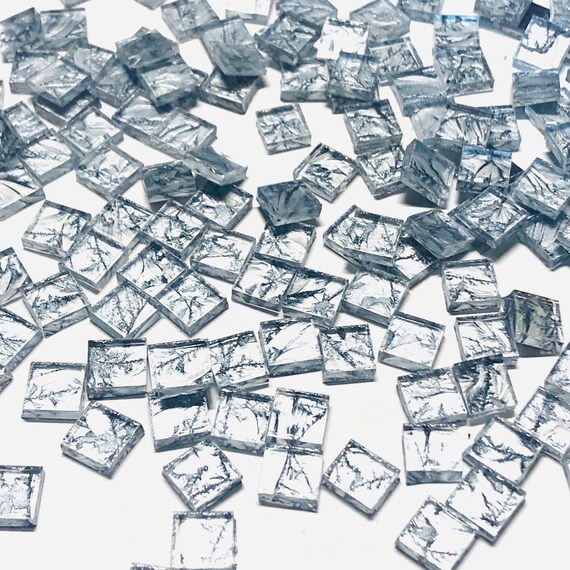 3/8 Silver Van Gogh Stained Glass Mosaic Tiles | Etsy