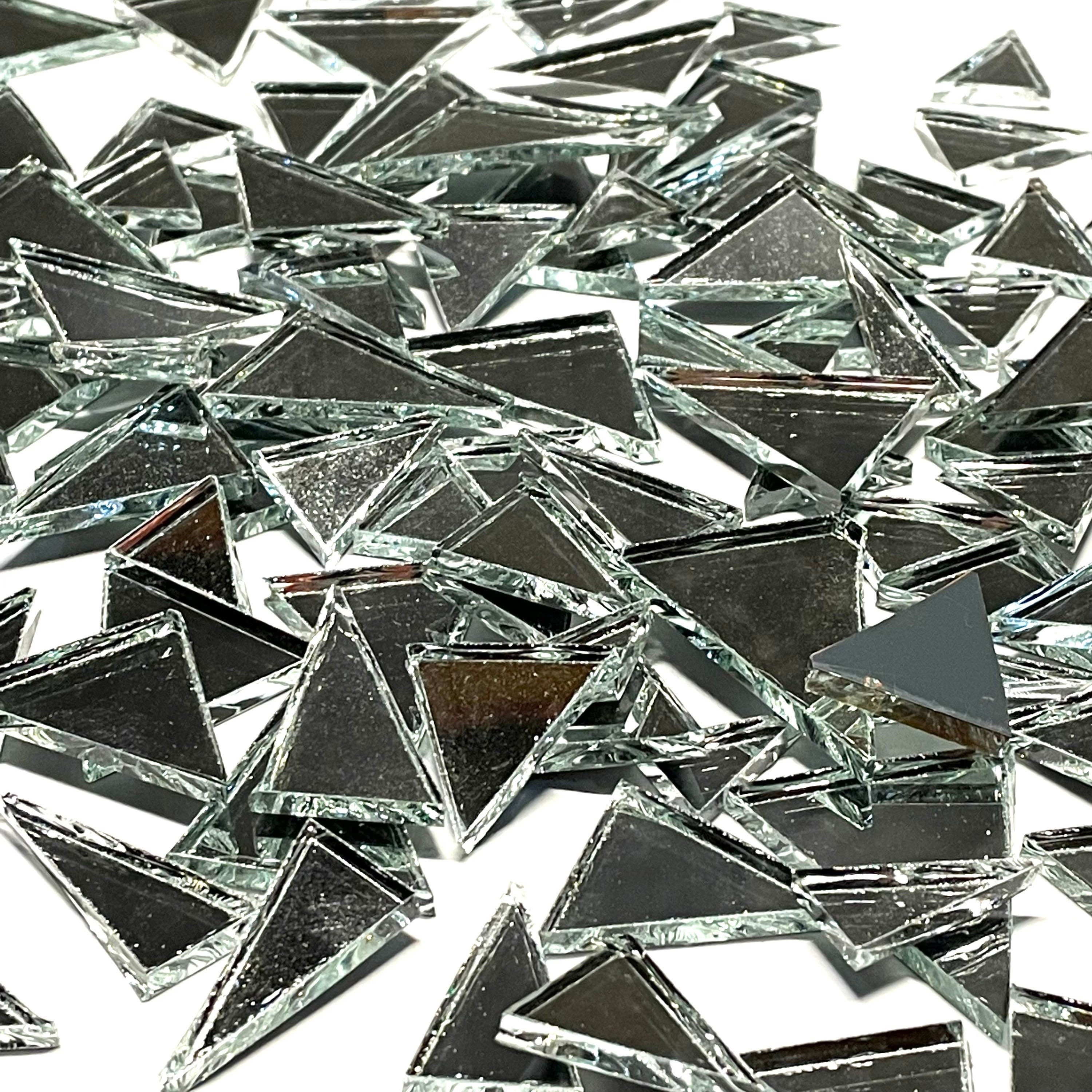 Mirror Glass Mosaic Triangles - Etsy