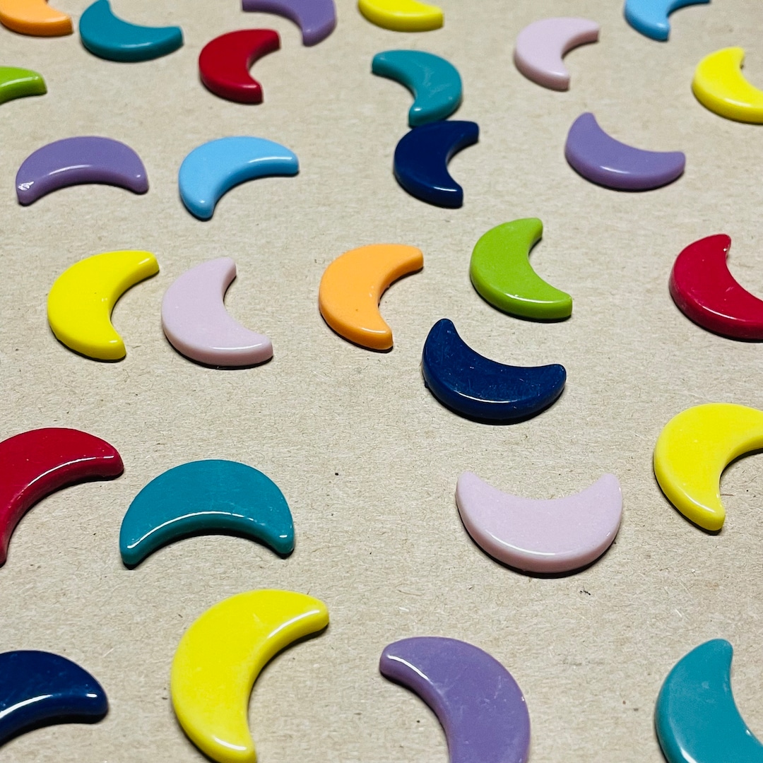 27 Ceramic Moon Tiles - Etsy
