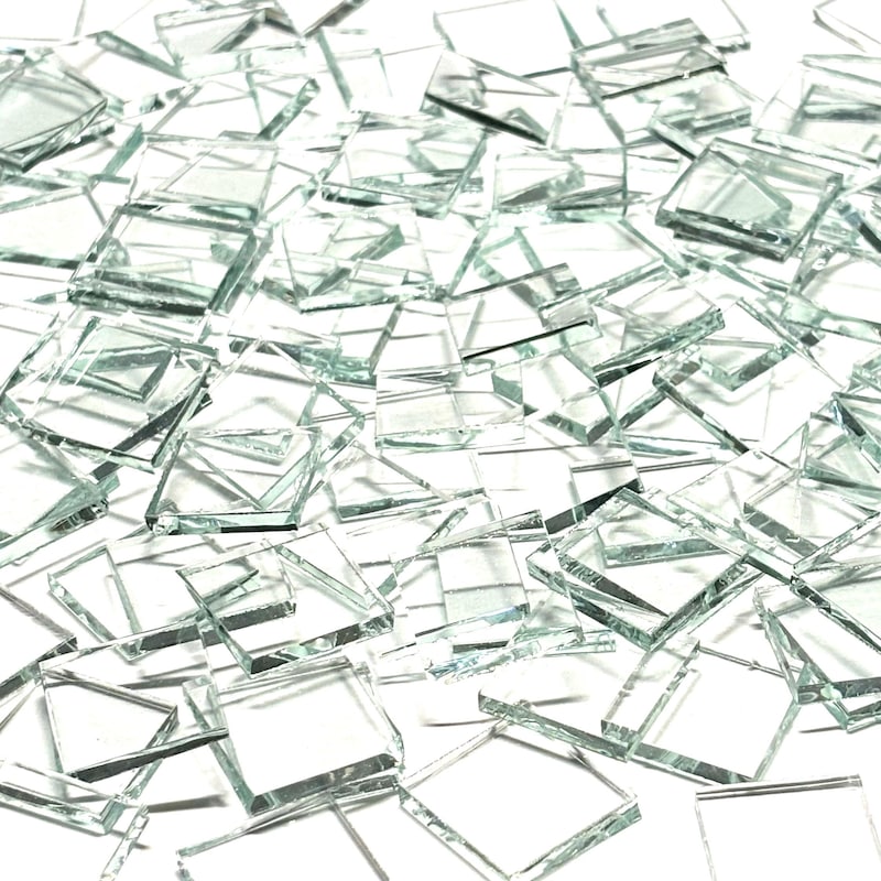 Clear Glass Tiles - Etsy