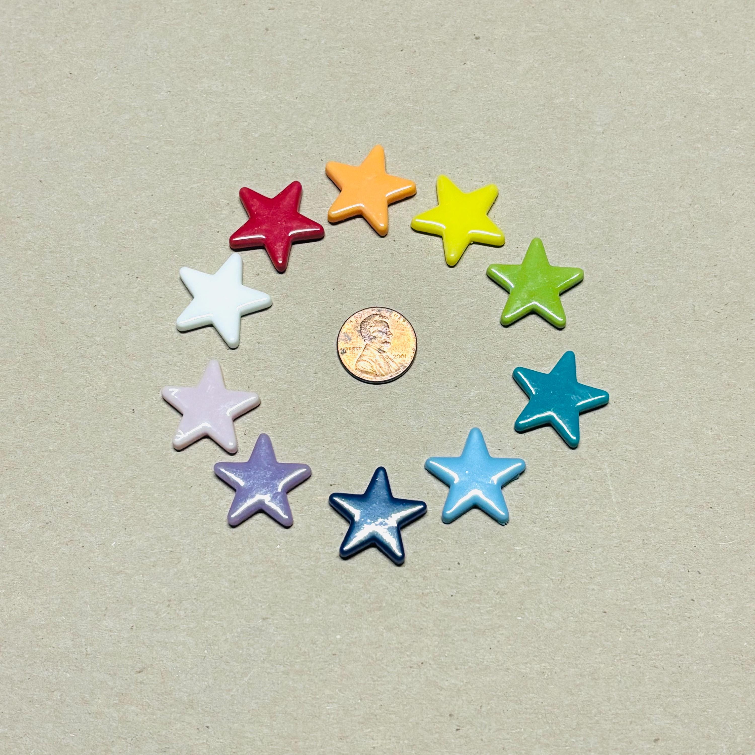 27 Ceramic Star Tiles - Etsy