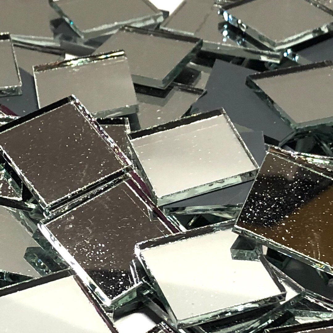 1" Mirror Glass Mosaic Tiles - Etsy