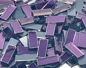 Tiny Mirror Glass Mosaic Tile Border Pieces - Etsy