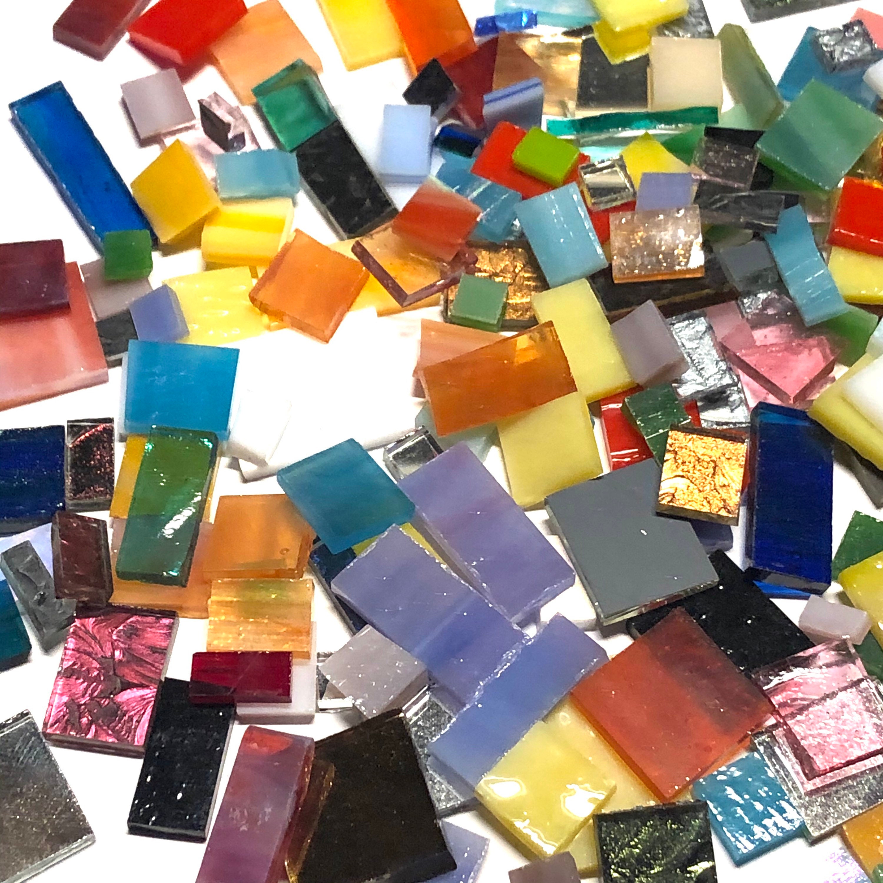 Stained Glass Mosaic Tile Mix - Etsy