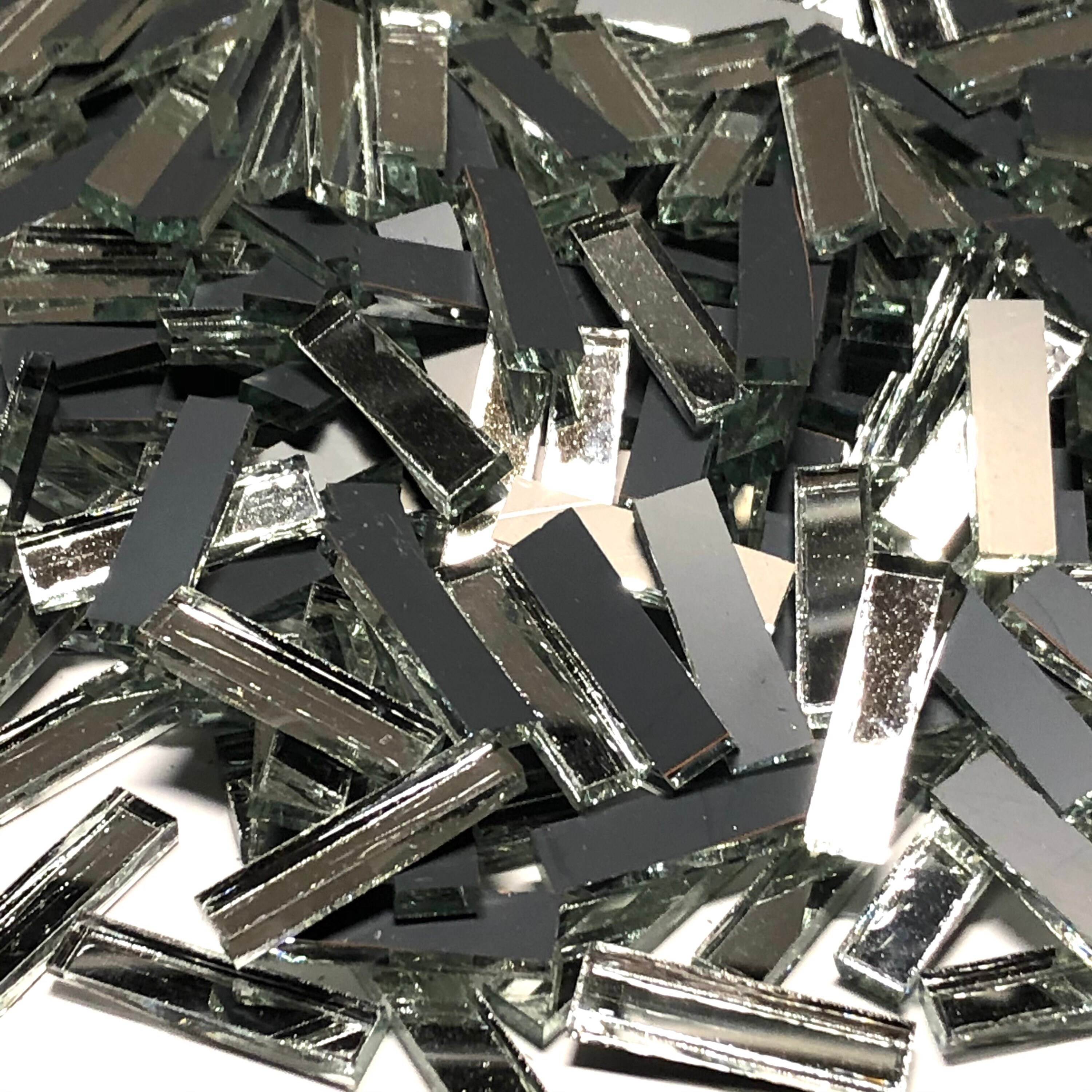 Mirror Glass Mosaic Tile Border Pieces | Etsy