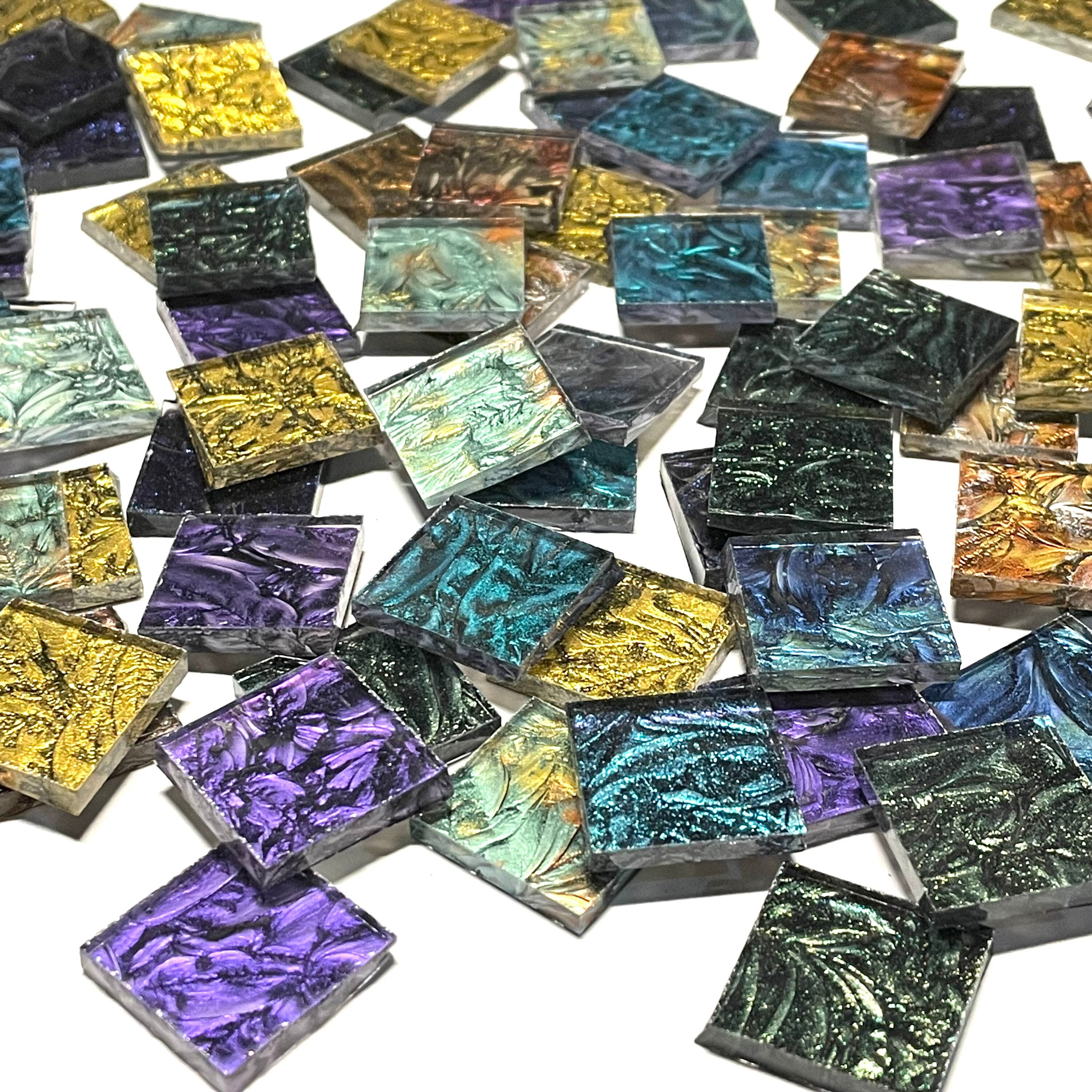 34 Stained Glass Mosaic Tiles Etsy