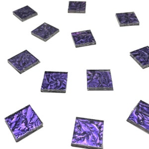 3/4" Violet Van Gogh Stained Glass Mosaic Tiles - Etsy