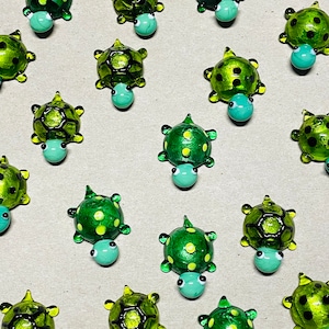 Lampwork Glass Turtles - Etsy