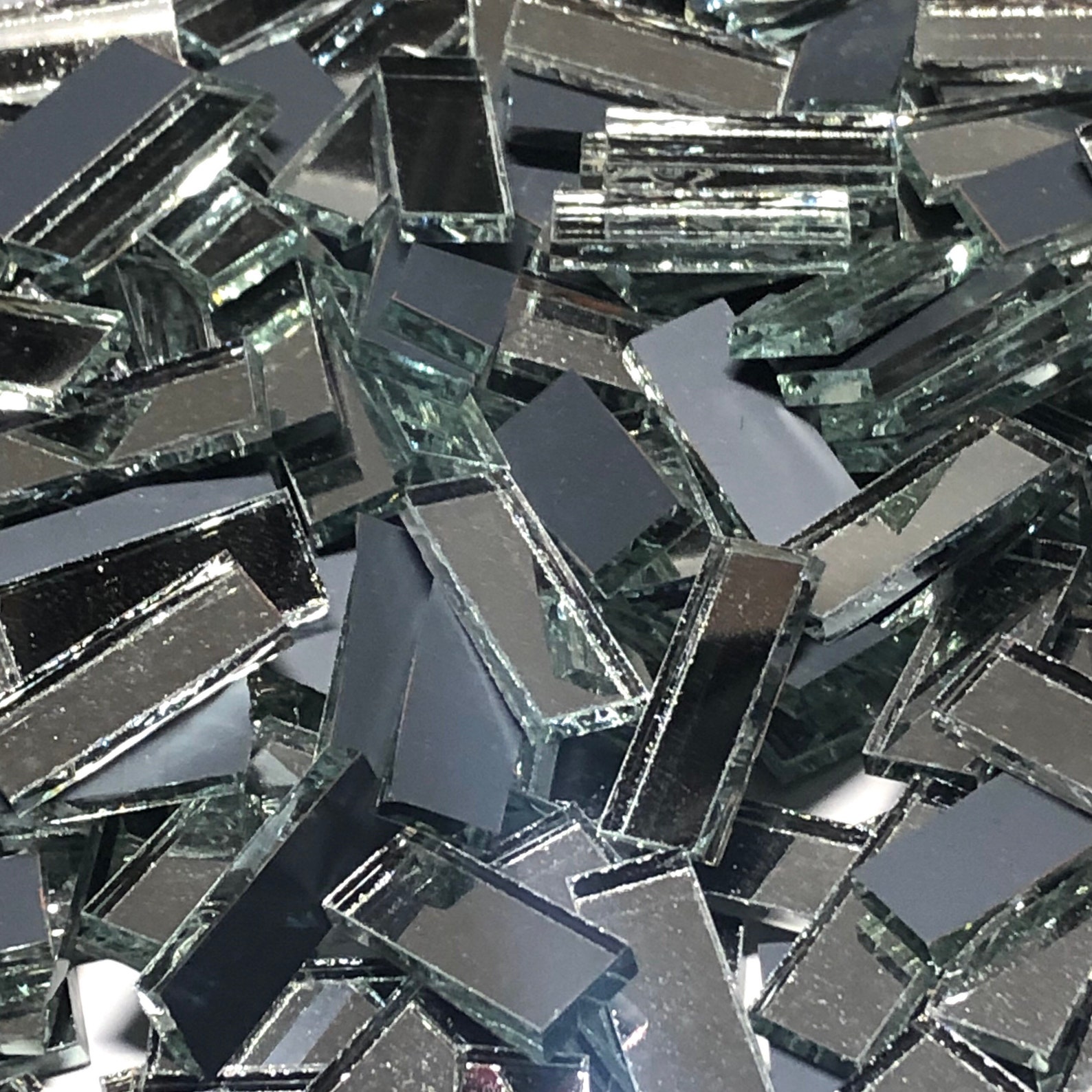 Mirror Glass Mosaic Tile Border Pieces - Etsy