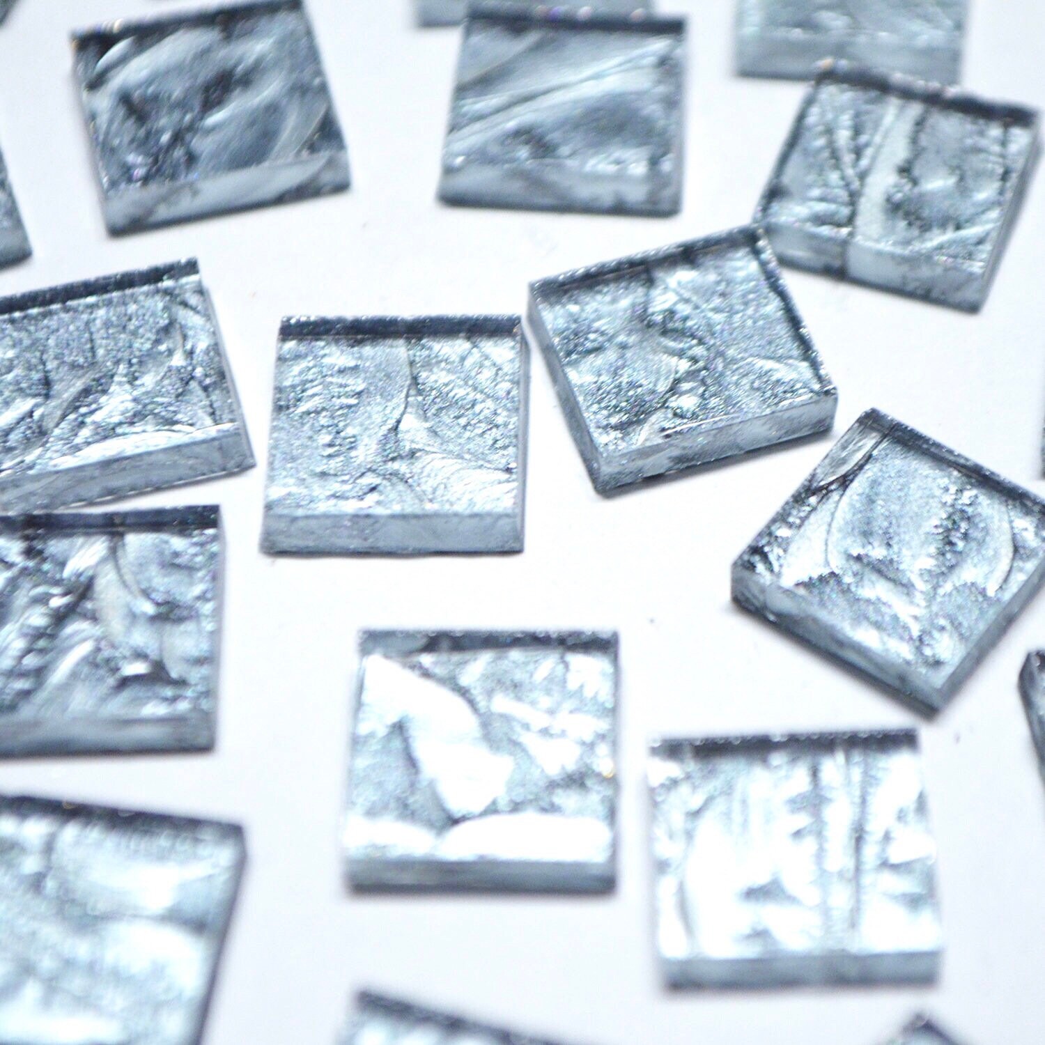 1/2 Silver Van Gogh Stained Glass Mosaic Tiles | Etsy