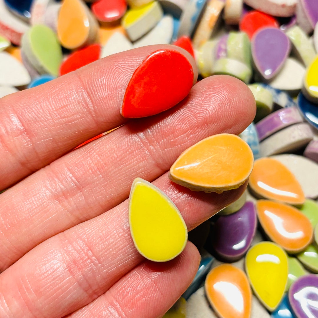 35 Ceramic Drop Tiles - Etsy