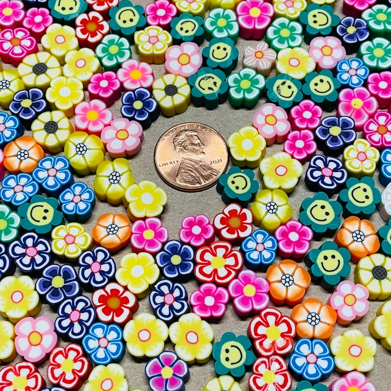 Polymer Clay Flowers - Etsy