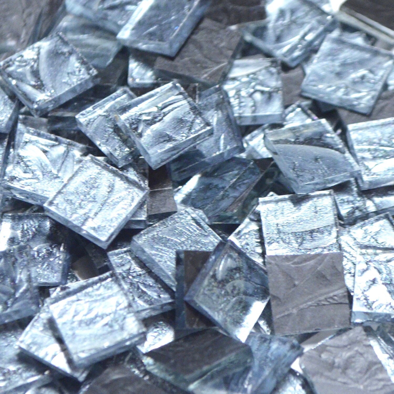 1/2 Silver Van Gogh Stained Glass Mosaic Tiles | Etsy