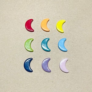 27 Ceramic Moon Tiles - Etsy