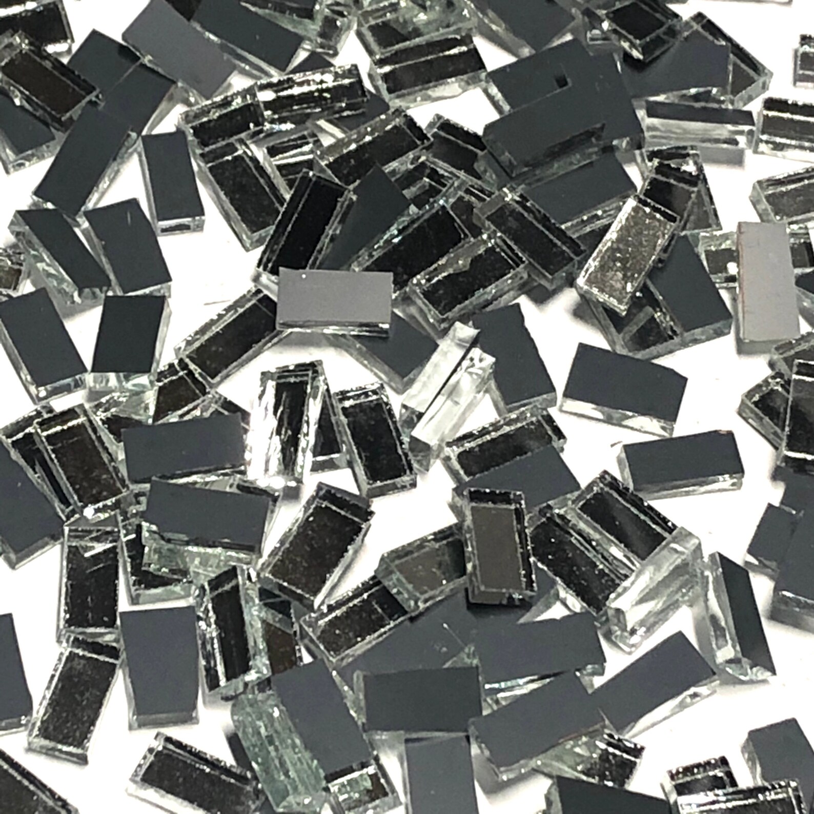 Small Mirror Glass Mosaic Tile Border Pieces - Etsy