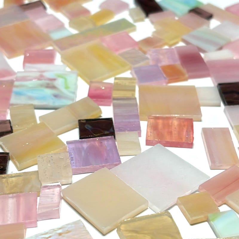 Stained Glass Mosaic Tiles - Etsy