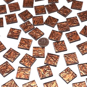 3/4" Copper Van Gogh Stained Glass Mosaic Tiles - Etsy