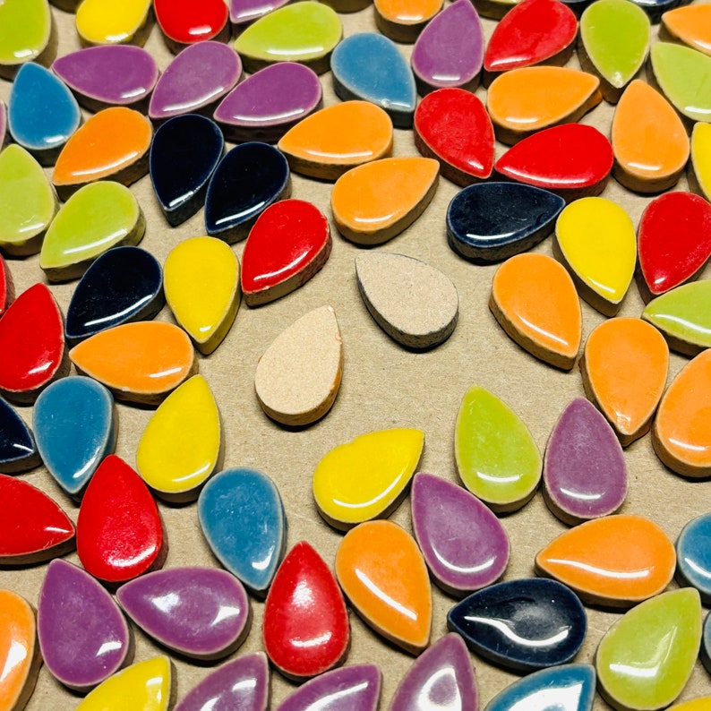 35 Ceramic Drop Tiles - Etsy