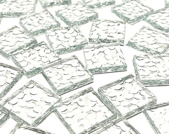 Clear Glass Tiles | Etsy