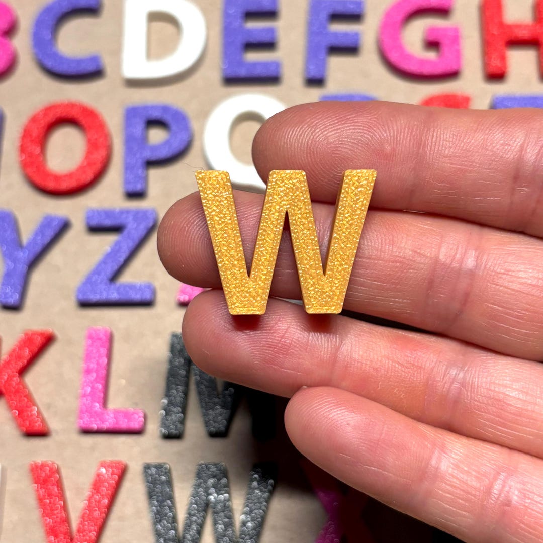 Alphabet Letters - Pick Your Color! - Etsy