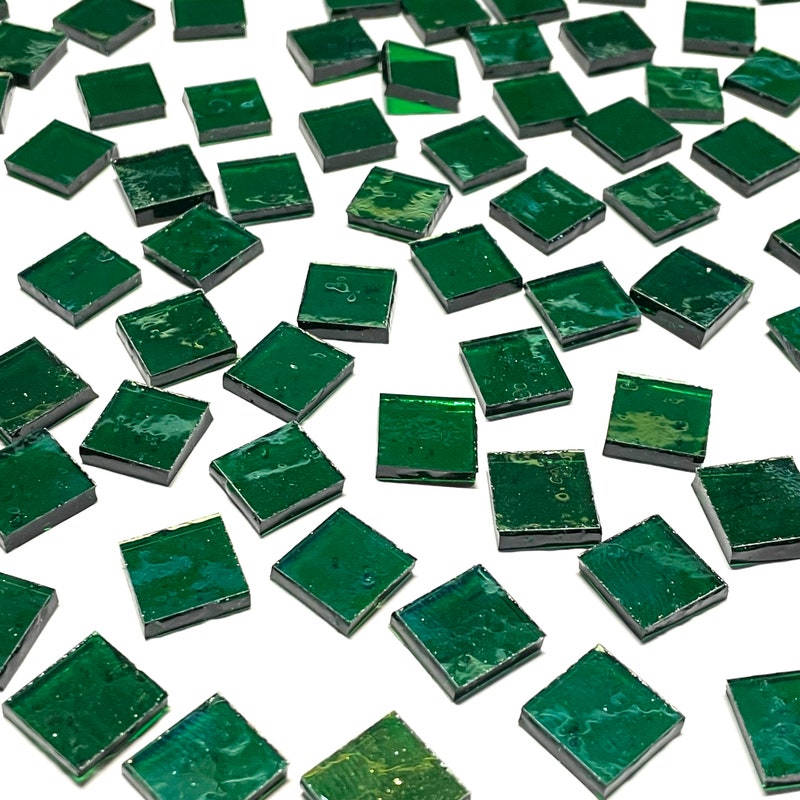 1 1/2 Green Tile - Etsy