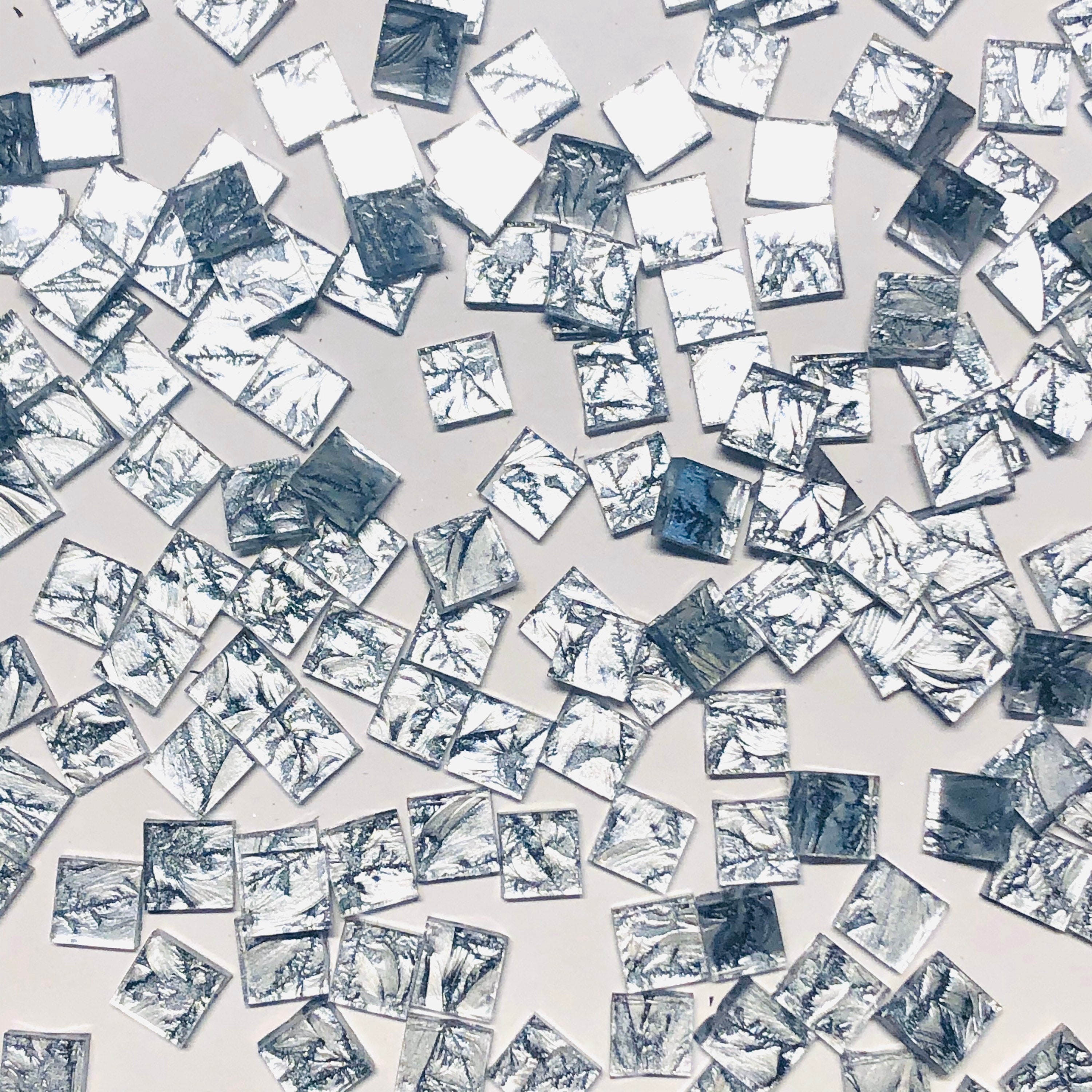 3/8 Silver Van Gogh Stained Glass Mosaic Tiles | Etsy