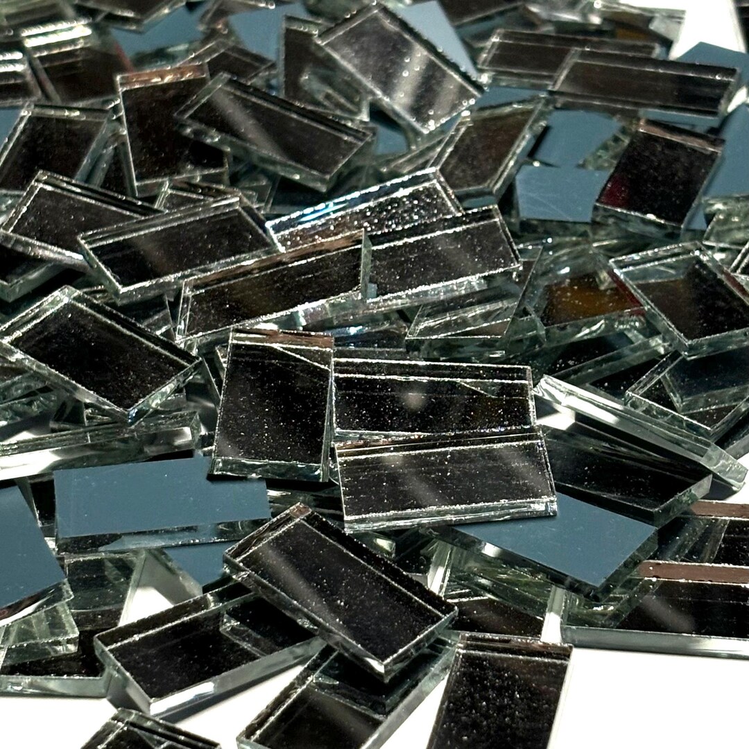 Mirror Glass Mosaic Tile Border Pieces - Etsy