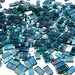 Small Transparent Blue Stained Glass Mosaic Tile Border Pieces - Etsy