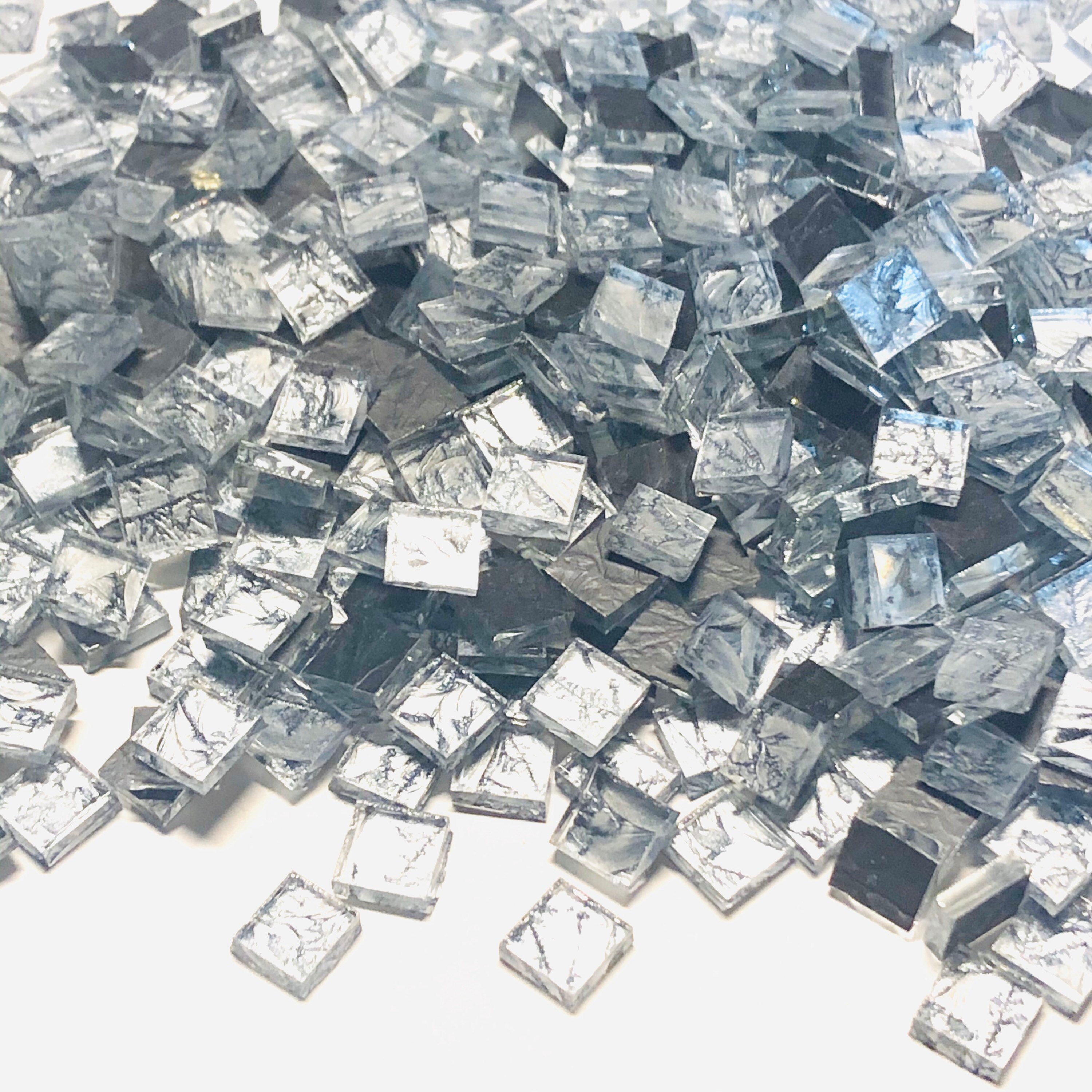 3/8 Silver Van Gogh Stained Glass Mosaic Tiles | Etsy