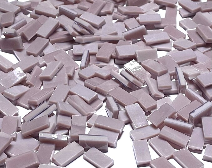 Small Opaque Purple Stained Glass Mosaic Tile Border Pieces - Etsy