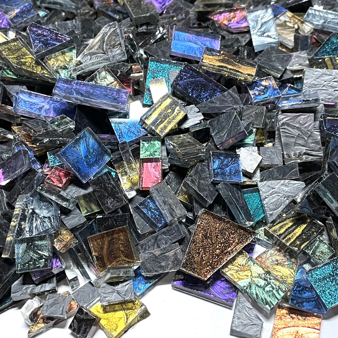 Van Gogh Stained Glass Mosaic Tile Mix - Etsy