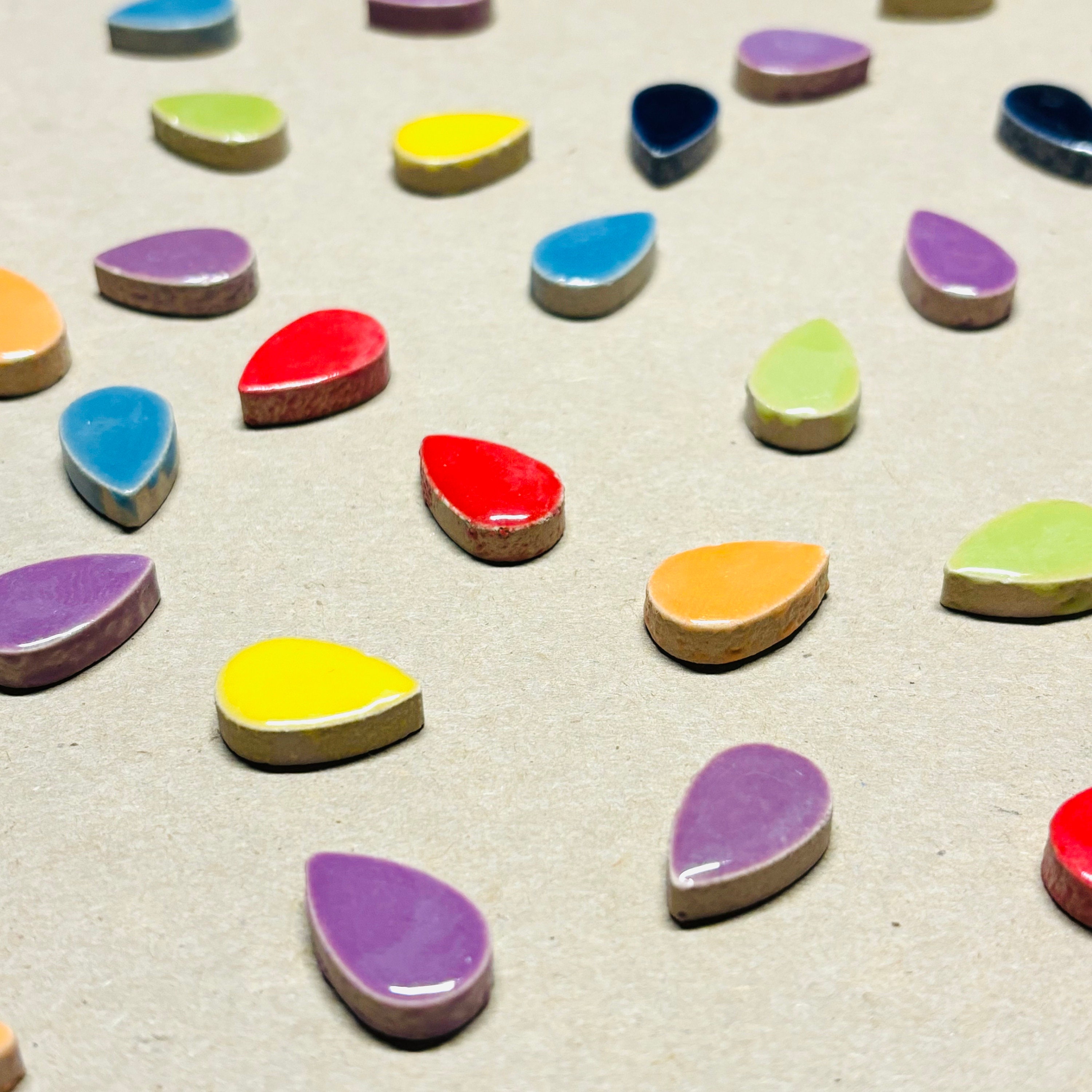 35 Ceramic Drop Tiles - Etsy