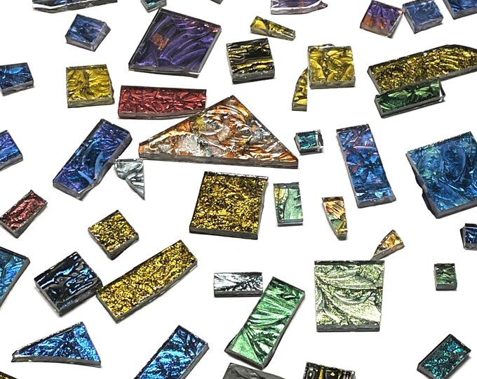 Van Gogh Stained Glass Mosaic Tile Mix | Etsy