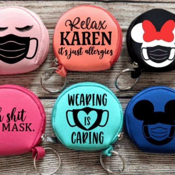 Face Mask Pouch - Etsy