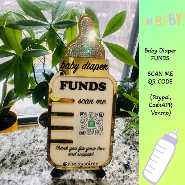 Baby Shower Qr Code - Etsy