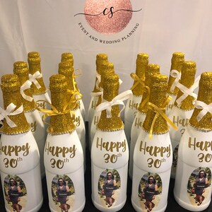 Customized Bottles Event Bottles Classy Soirée | Etsy