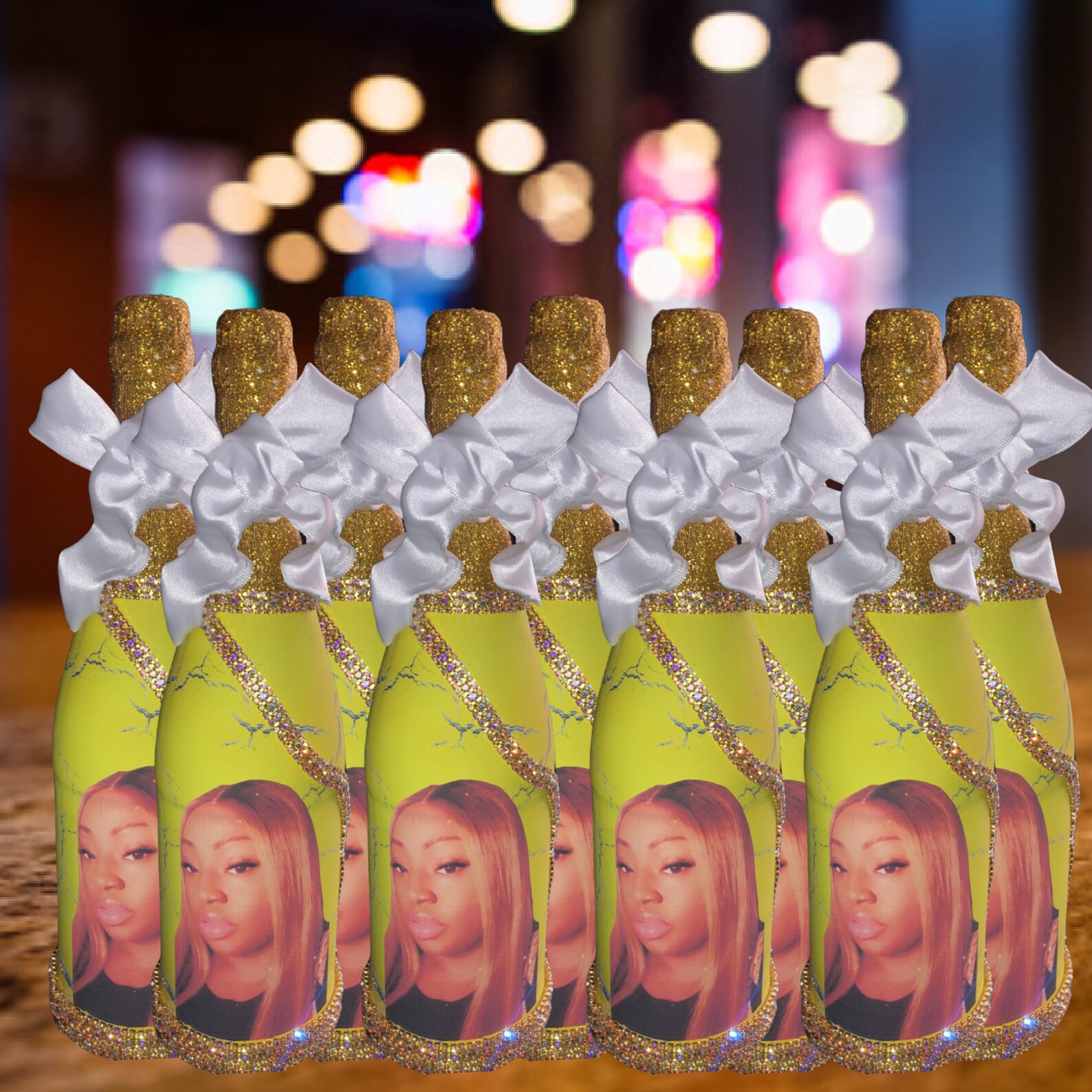 Customized Bottles | Event Bottles | Classy Soirée | Centerpieces ...