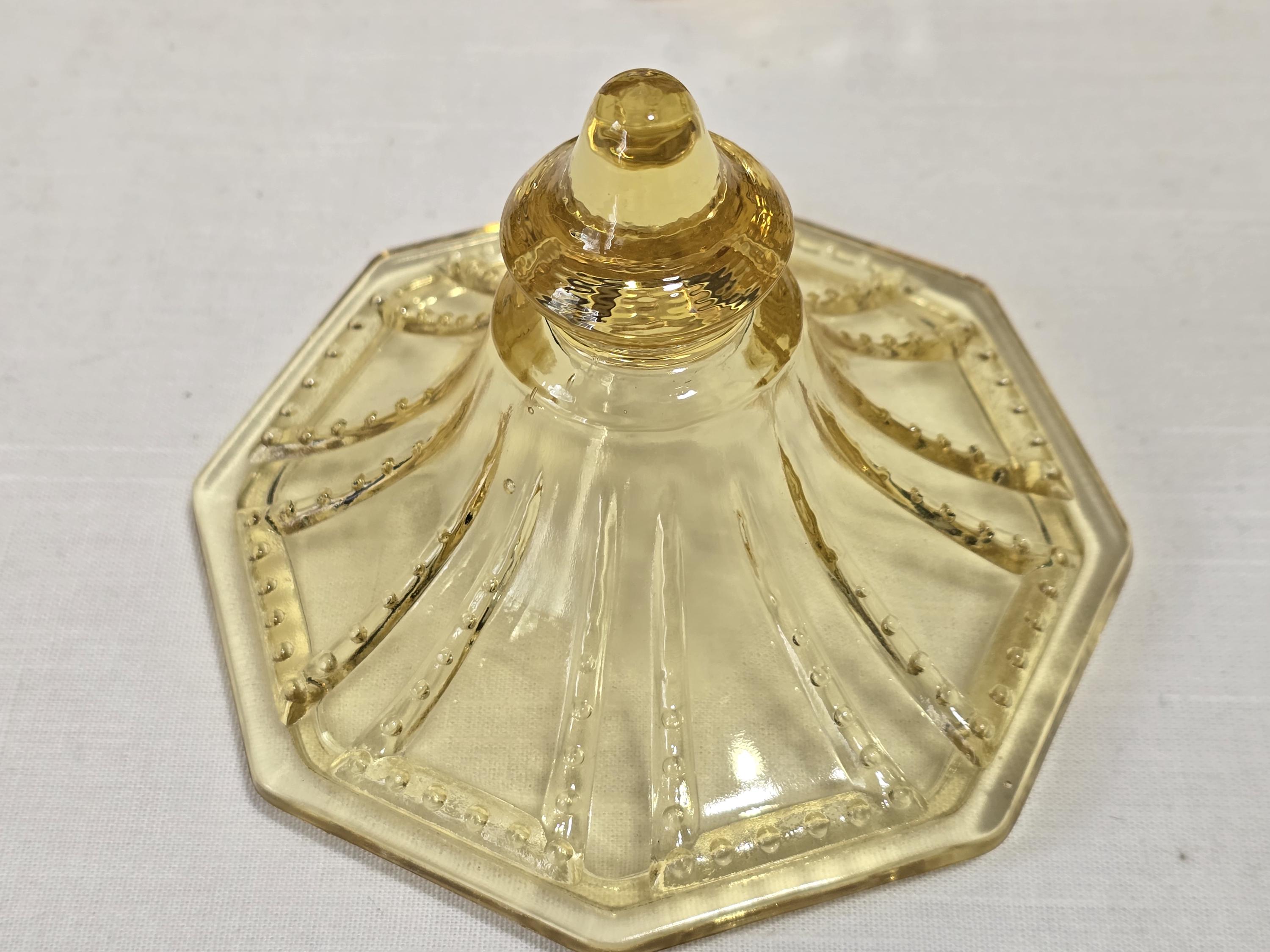 IMPERIAL GLASS Octagon Candy Dish C. 1960s - Etsy