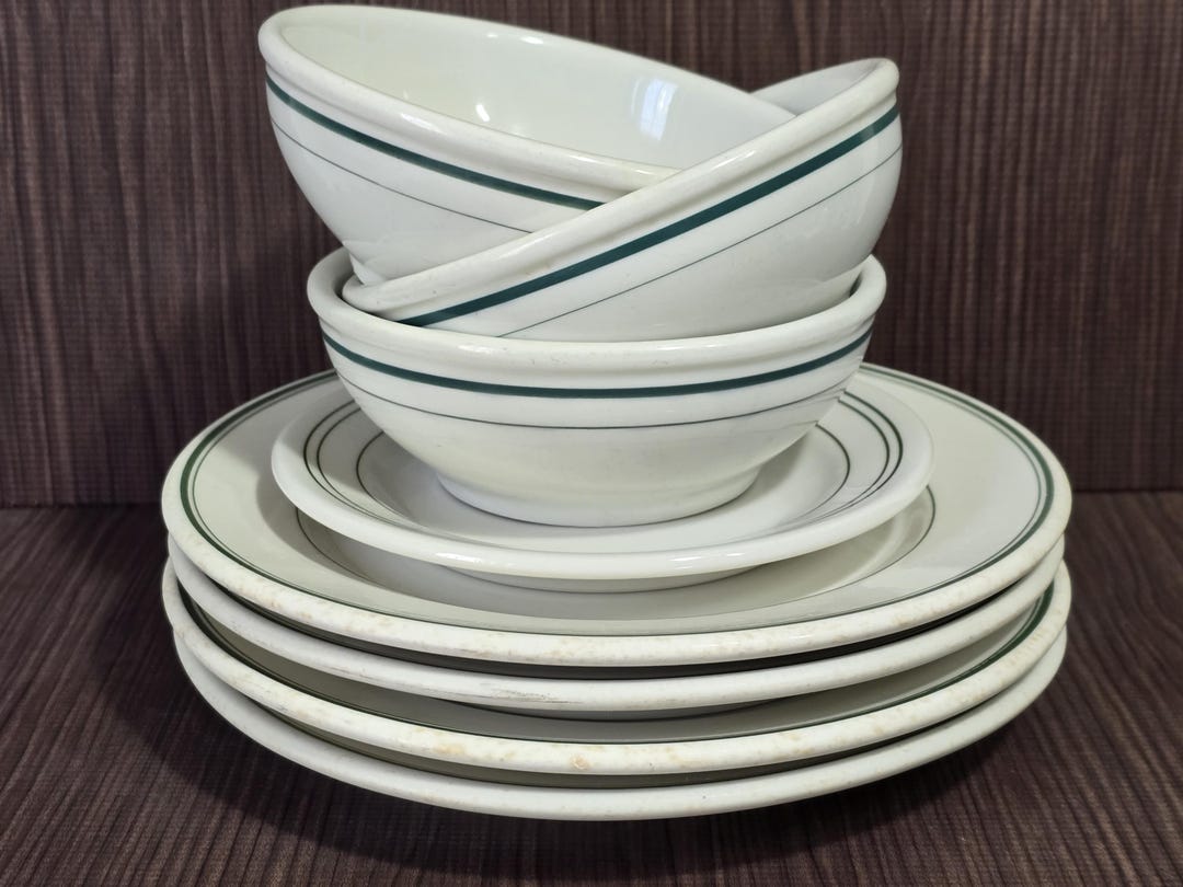 1940s Vintage Restaurantware Collection, 8 Pcs. - Etsy