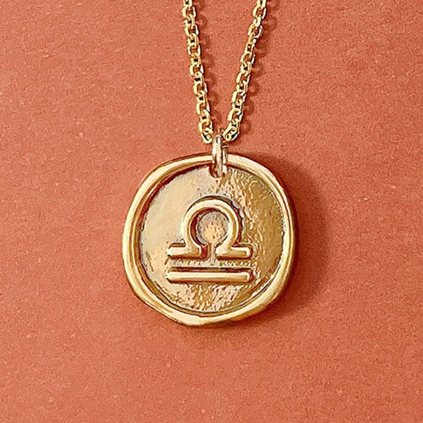 Libra Pendant - Etsy